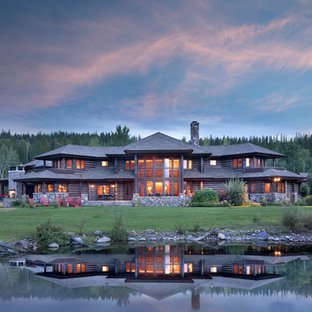 75 Beautiful Rustic Exterior Home Pictures & Ideas | Houzz