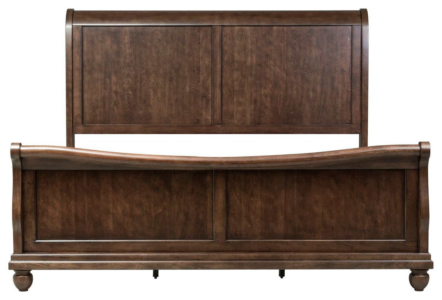 Ahlerich King Sleigh Bed, Dresser & Mirror, Night Stand - Traditional ...