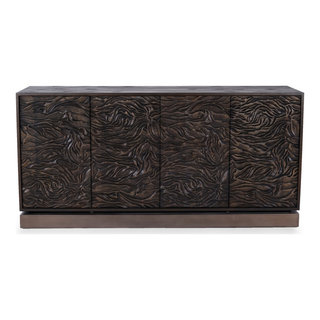 Coffee Frame Onda Buffet, 71W x 18D x 29.5H - Modern - Buffets And ...