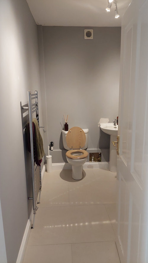 To panel or not to panel the downstairs loo | Houzz UK