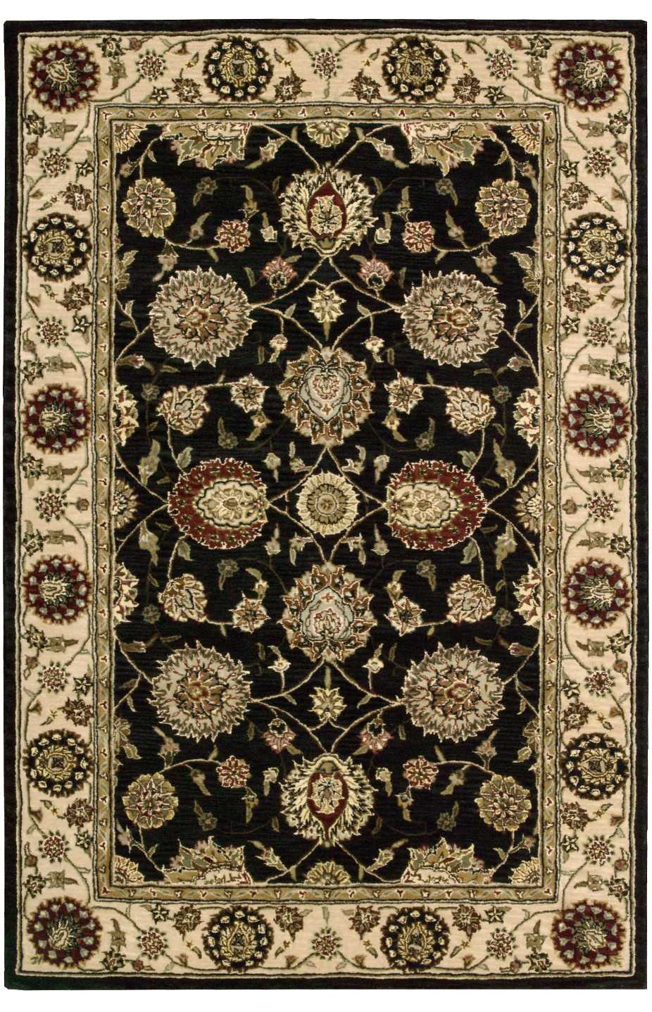 Nourison 2000 Ivory Area Rug, 3'9"x5'9" - Traditional - Area Rugs - by ...