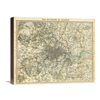London, England, 1832, 16"x1.5"x13", 22"x1.5"x18" - Contemporary ...