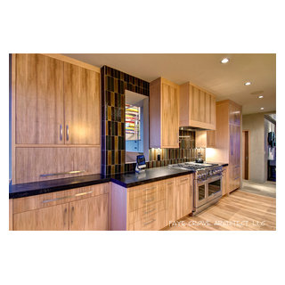 Custom Kitchen Cabinets- Spalted Maple - Contemporary - Kitchen ...