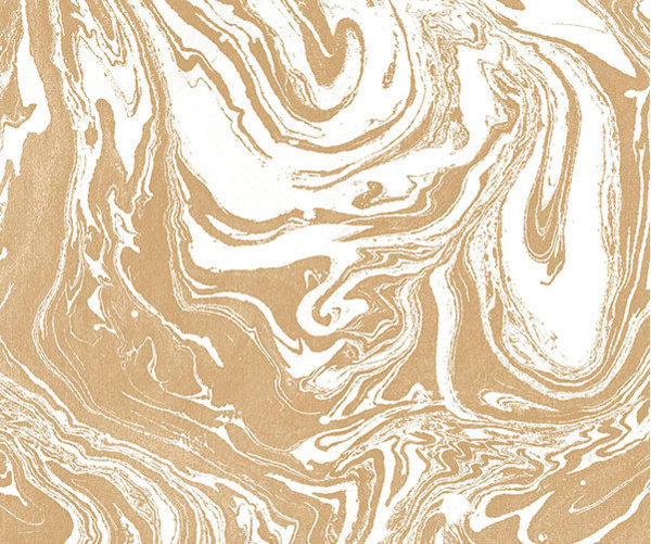 Paint Swirl Pattern Wallpaper, 1 Bolt - Contemporary - Wallpaper - by ...