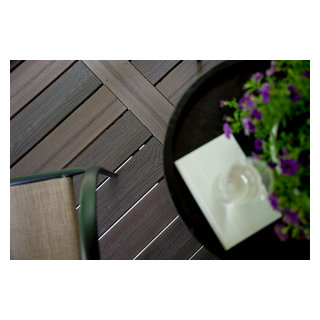 Balcony Deck - Distinction Collection Rustic Walnut and CP315 Composite ...