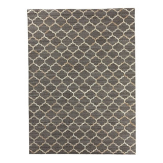 Cordova Natural Hide Rug, Beige, 8'x11' - Mediterranean - Area Rugs ...