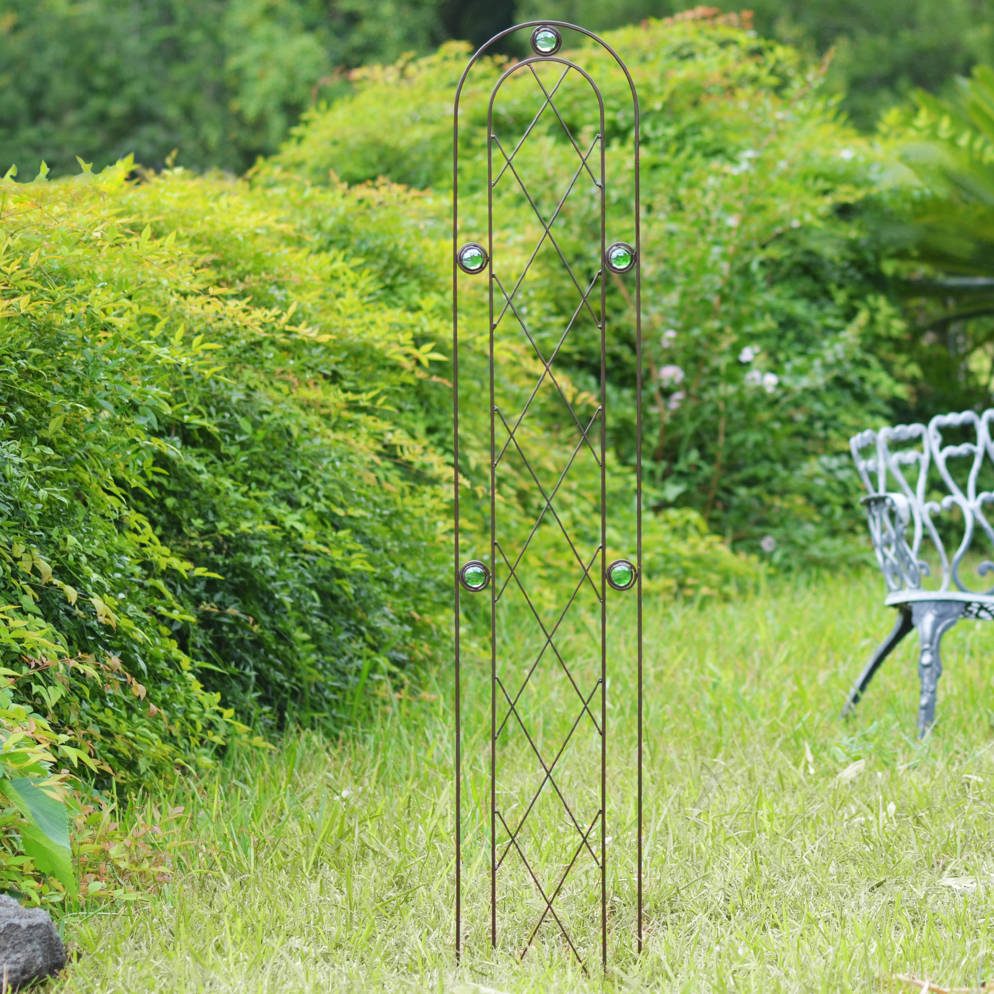 Emerald Series Lattice Trellis, 5'x10" - Transitional - Garden ...