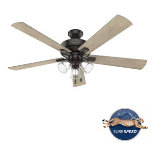 Hunter Crestfield 60 LED Crestfield 60" 5 Blade LED Indoor ...