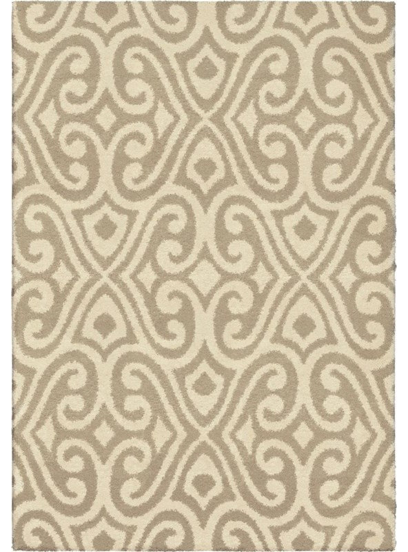 Orian Rugs, Plush Damask Santee, Tan, Area Rug, 5'3"x7'6", 3409 8x11 ...