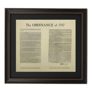 Framed Ordinance of 1787 - Traditional - Prints And Posters - by Karen ...