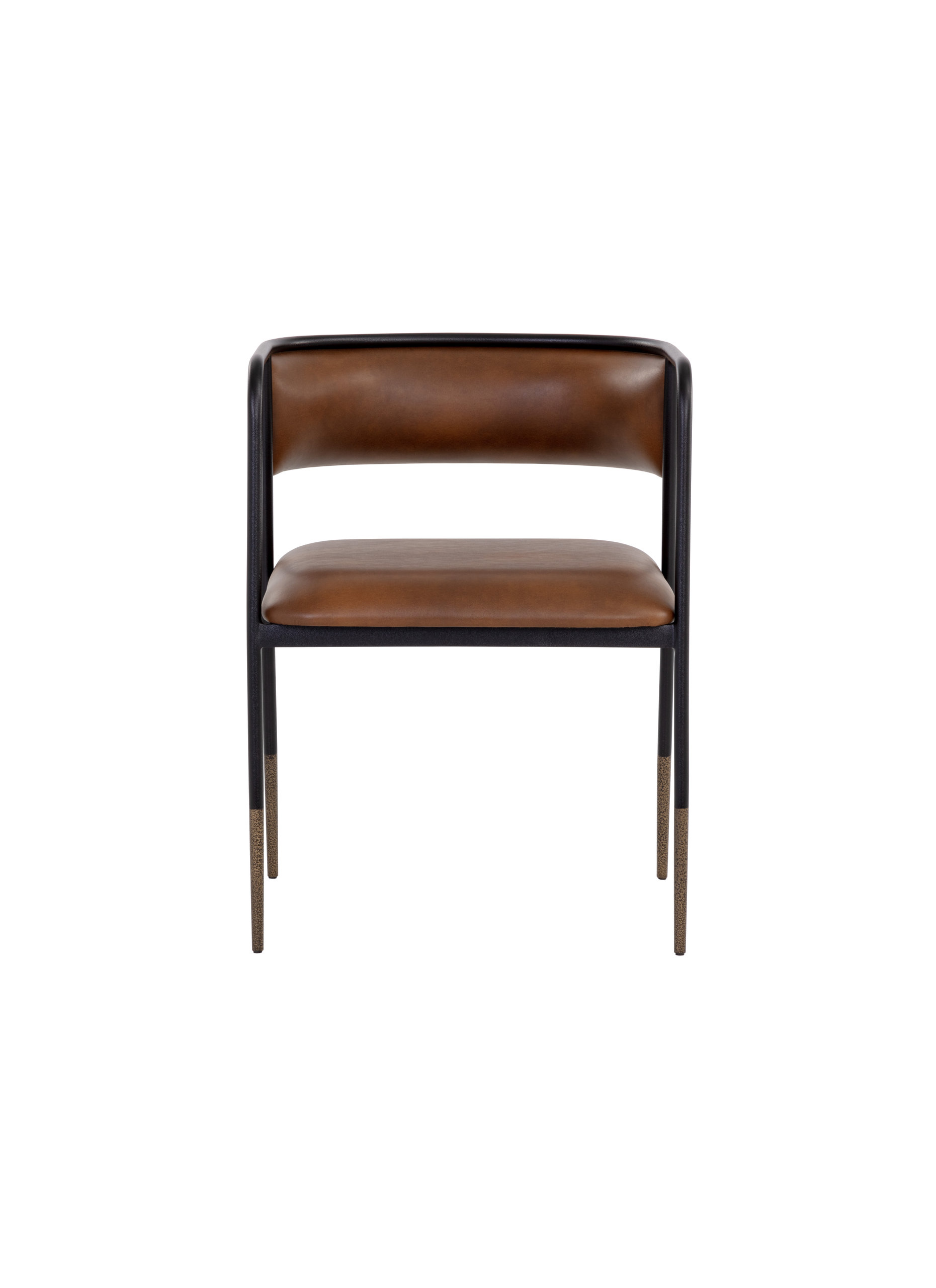 Brenan Dining Armchair Bravo Cognac - Midcentury - Dining Chairs - by ...