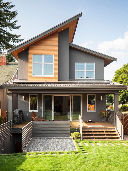 Offset Roof Home Design Ideas, Renovations & Photos