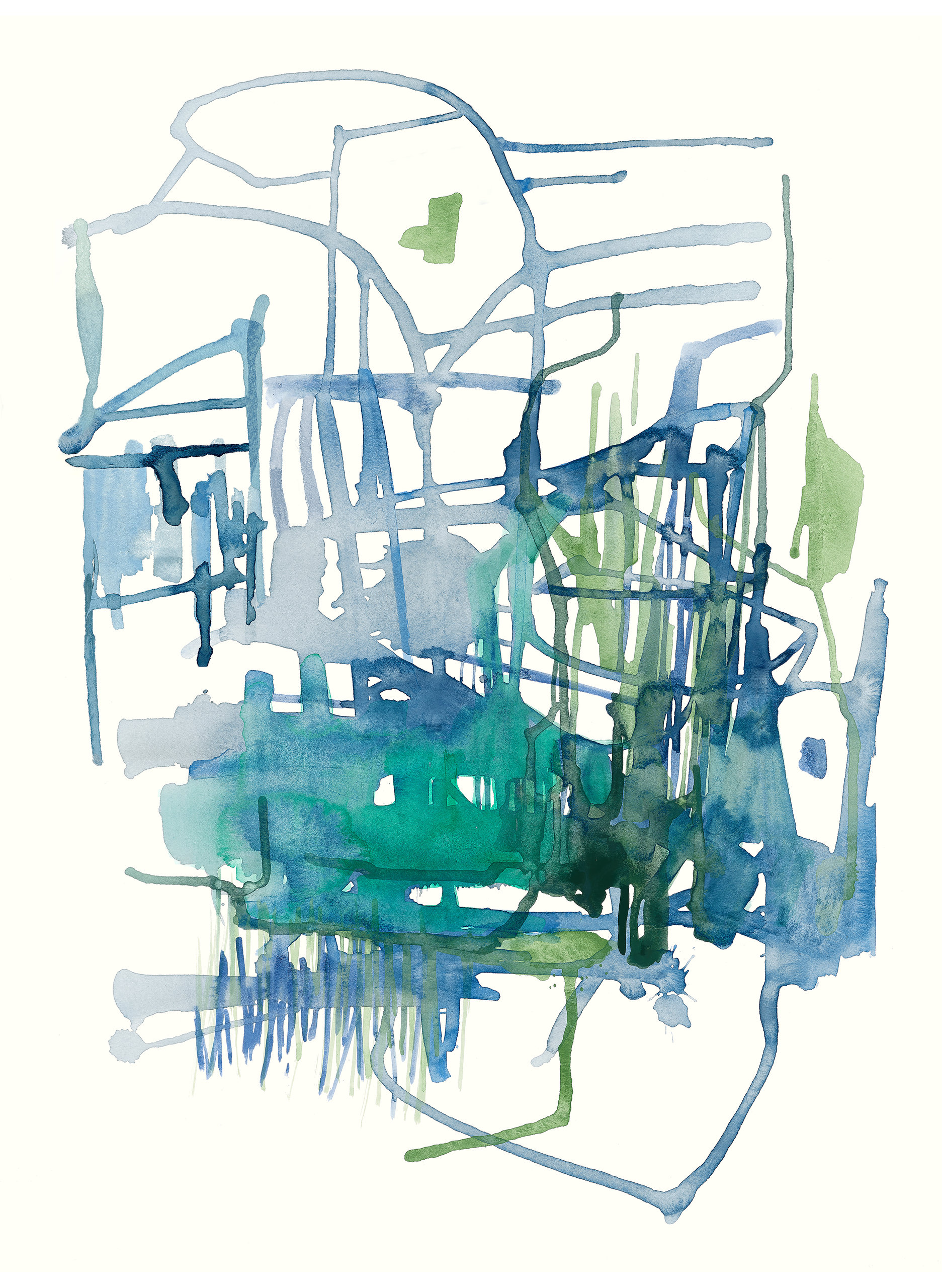 "Complex Mind III" Fine Art Piece, 30"x40" - Contemporary - Prints And ...