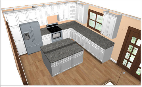 Kitchen complete reno - Do I want Island?