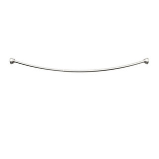 Gatco Adjustable Curved Shower Rod - Transitional - Shower Curtain Rods ...