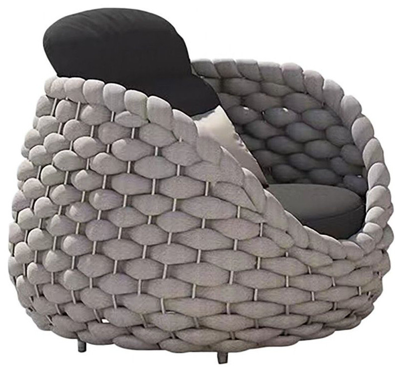 Coral Reef Accent Chair, Gray - Scandinavian - Armchairs And Accent ...