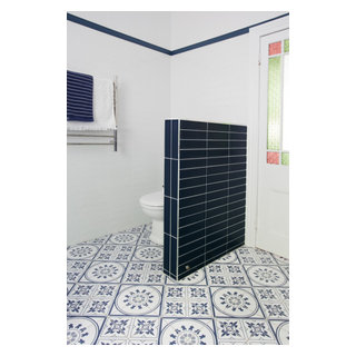 Nib wall - Traditional - Bathroom - Brisbane - by Interior Design By Jo ...