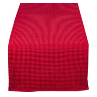 Chunky Woven Design Table Runner - Contemporary - Table Runners - by ...