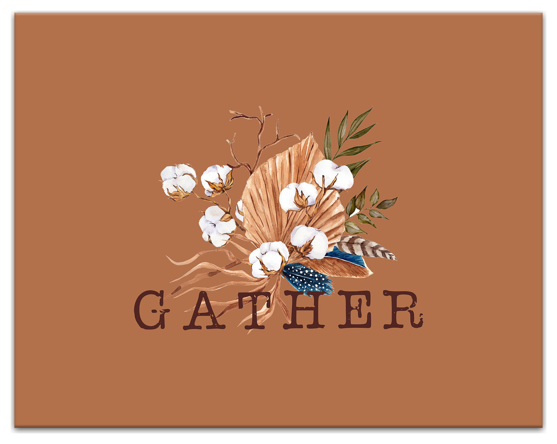 Gather Fall Foliage Bundle Wall Art, 11x14 - Farmhouse - Prints And ...