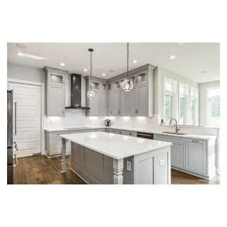 The Landen - Farmhouse - Kitchen - Columbus - by DiYanni Custom Homes ...