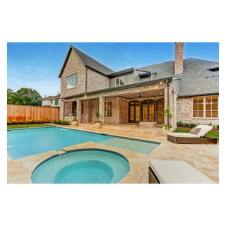 Reclaimed Brick Modern French Country - French Country - House Exterior ...