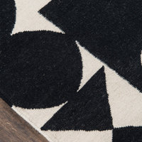 Novogratz by Momeni Topanga Roberta Flat Weave Reversiable Wool Rug, 5 ...
