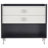 Bernhardt Silhouette 2-Drawer Nightstand - Midcentury - Nightstands And ...