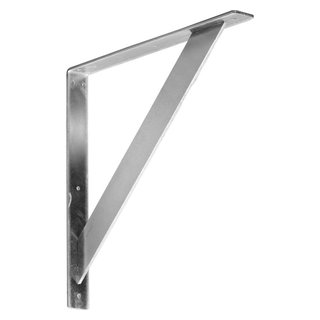 2"x20"x20" Traditional Steel Bracket, Hammered Black, 2Wx18"Dx18"H ...