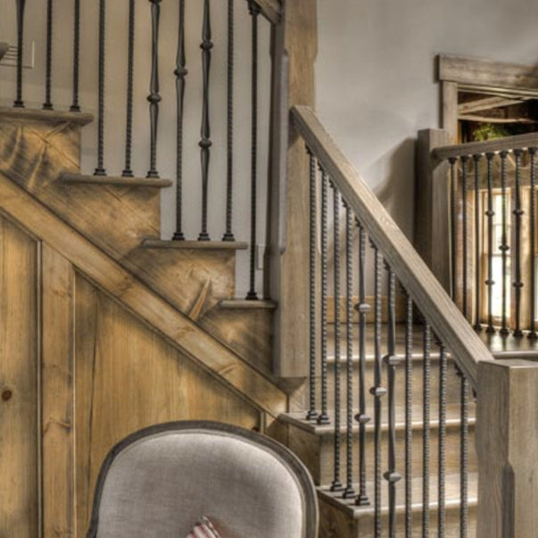 75 Shabby-Chic Style Staircase Ideas You'll Love - May, 2026 | Houzz