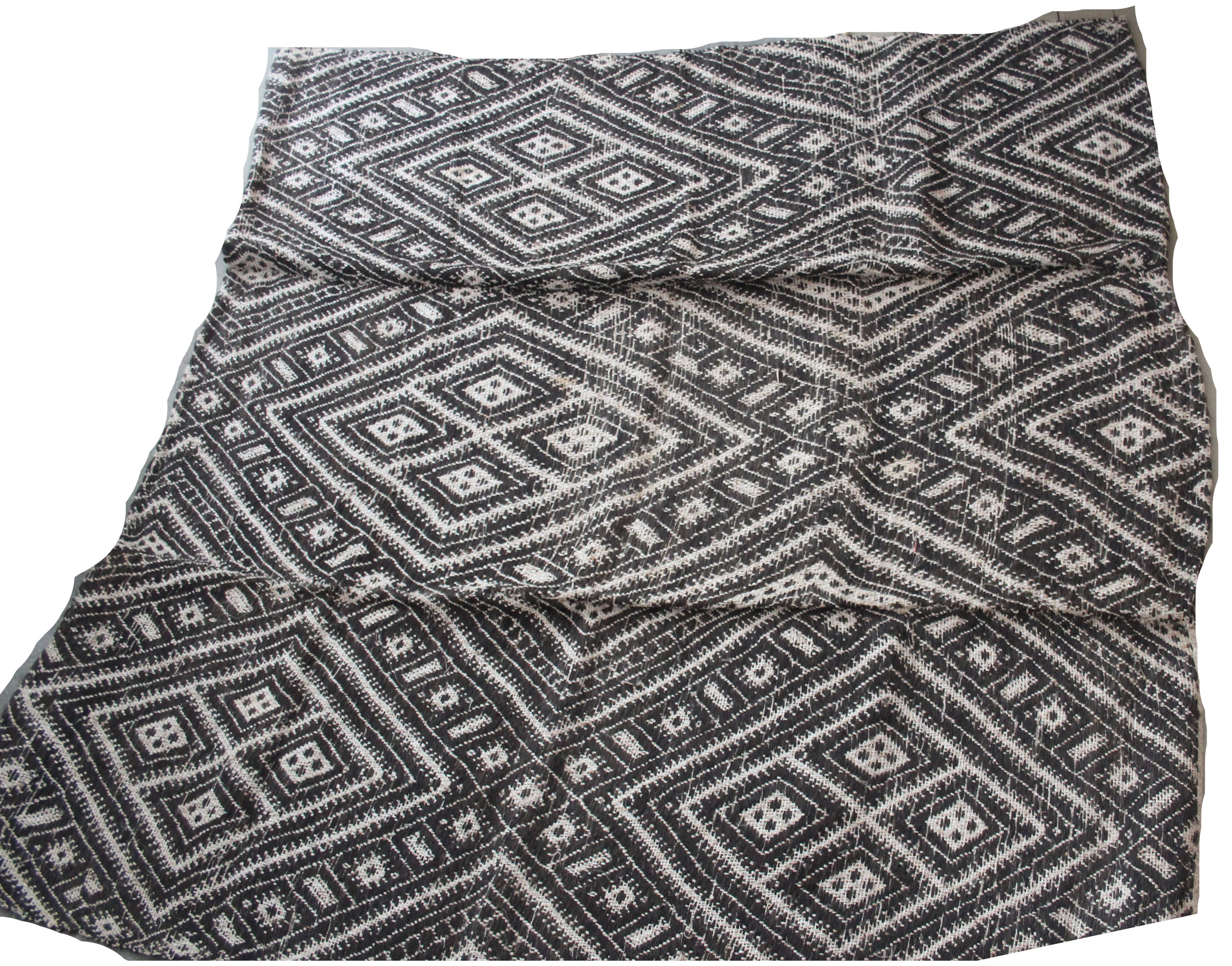 Consigned: Traditional Antique Textile Laos Thai TAI-DUM Three Joined ...