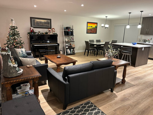 living room reno coffee tables