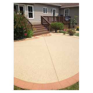 Spray Texture Concrete Overlay - DC Metro - by Elite Concrete Design ...