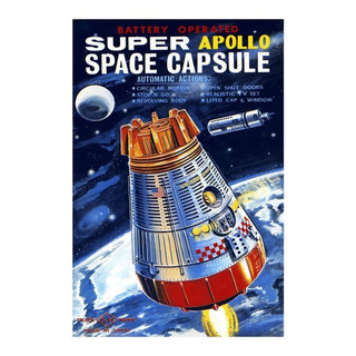 "Battery Operated Super Apollo Space Capsule" Print by Retrorocket, 17 ...