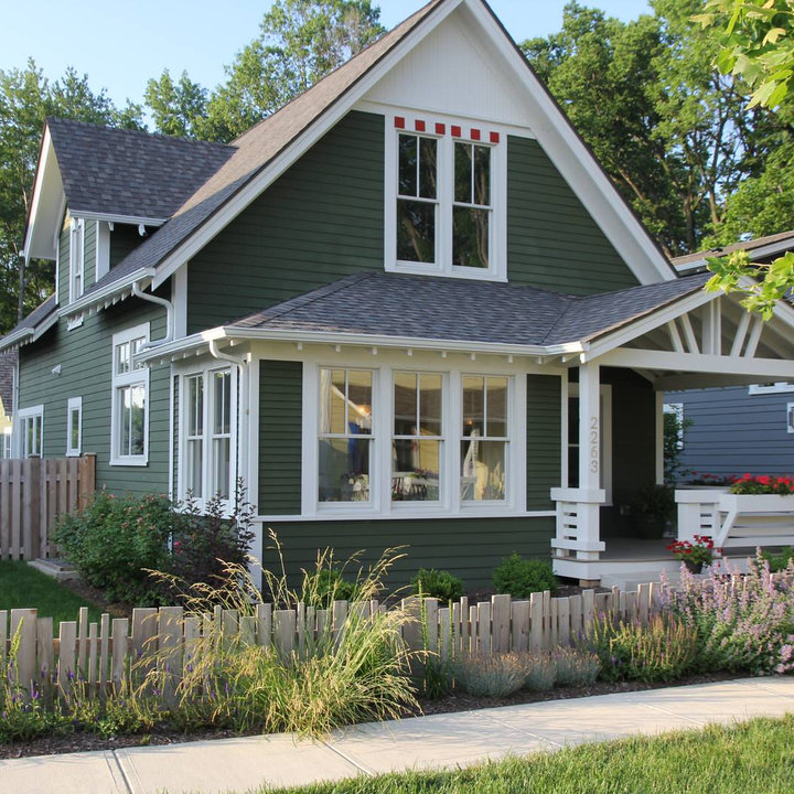 75 Green Exterior Home Ideas You'll Love - May, 2026 | Houzz