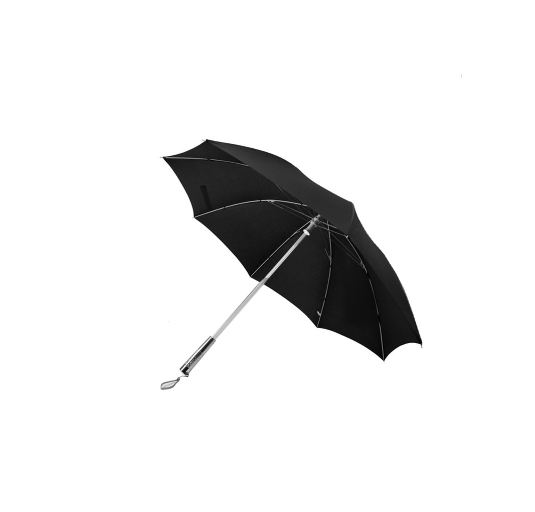 Waterproof Durable Umbrella with LED Flashlight, 32 inches, Black ...
