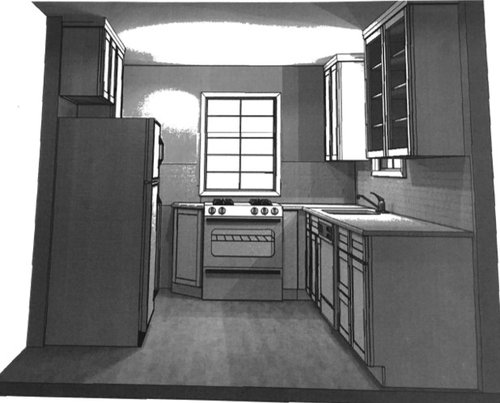 Range under window design help