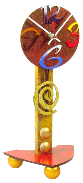 Desk 27 Table Clock - Contemporary - Desk And Mantel Clocks - by david ...