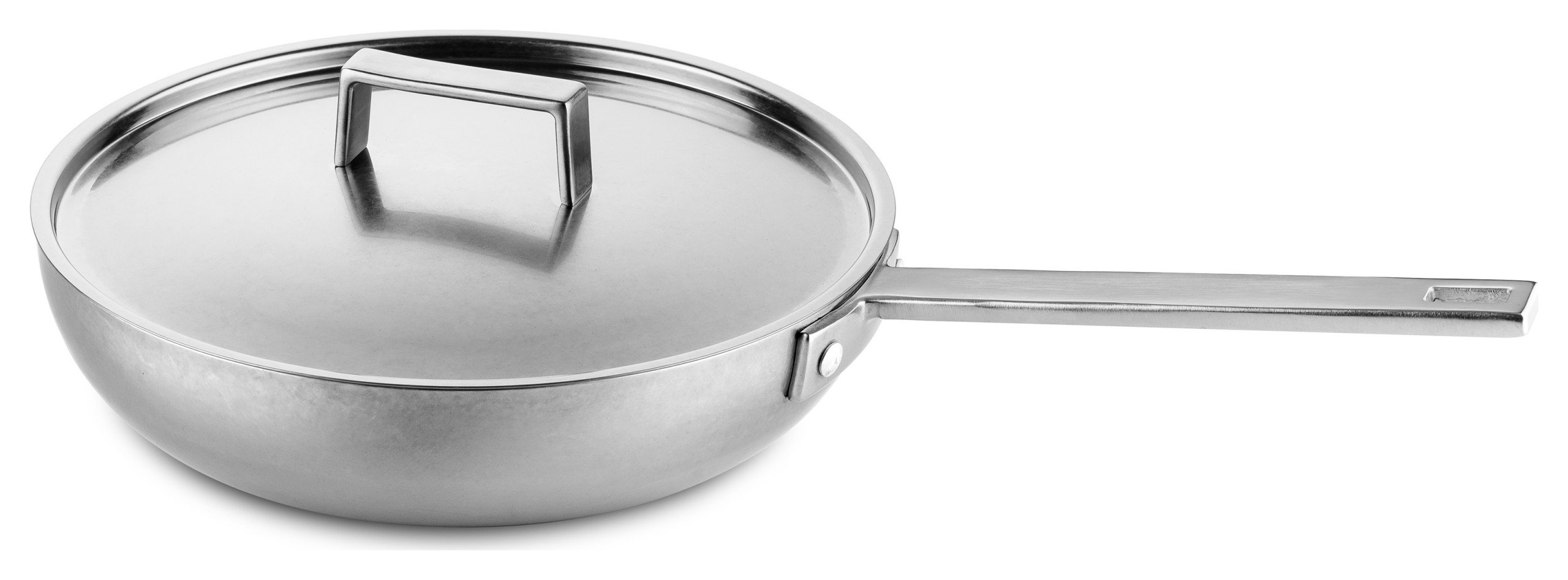 Attiva Pewter Frying Pan 10.5" Dia, 10.5"Dia - Industrial - Frying Pans ...