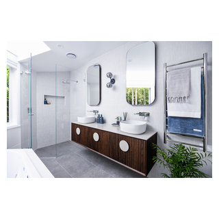 Angular Ensuite - Contemporary - Bathroom - Sydney - by Inspired ...