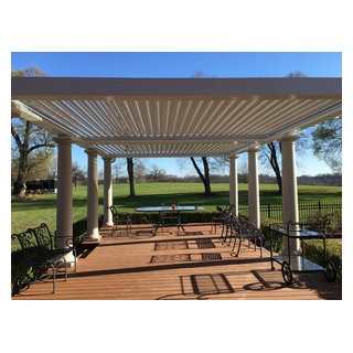 Arcadia Louvered Roof: variety of installation types - Contemporary ...