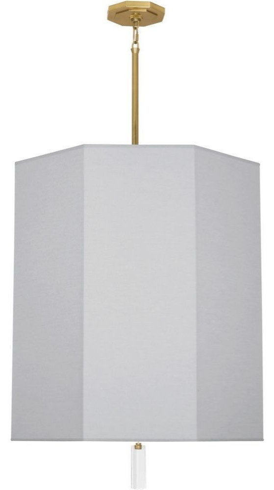 Robert Abbey Kate - Six Light Pendant, Modern Brass Finish - Transitional - Pendant Lighting ...