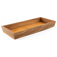 Traditional Solid Teak Vanity Tray - Bathroom Organizers - by ...