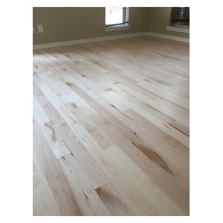 Solid Maple Floor Refinish - Modern - Albuquerque - by The Flooring Guy ...