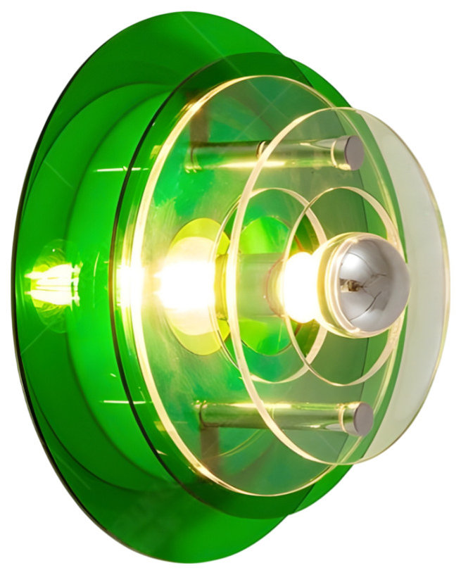 Modern LED Wall Lamp in Futuristic Style for Living Room, Bedroom ...