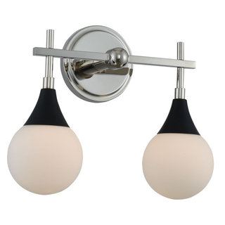 Bogart Bath - Midcentury - Bathroom Vanity Lighting - by HedgeApple | Houzz