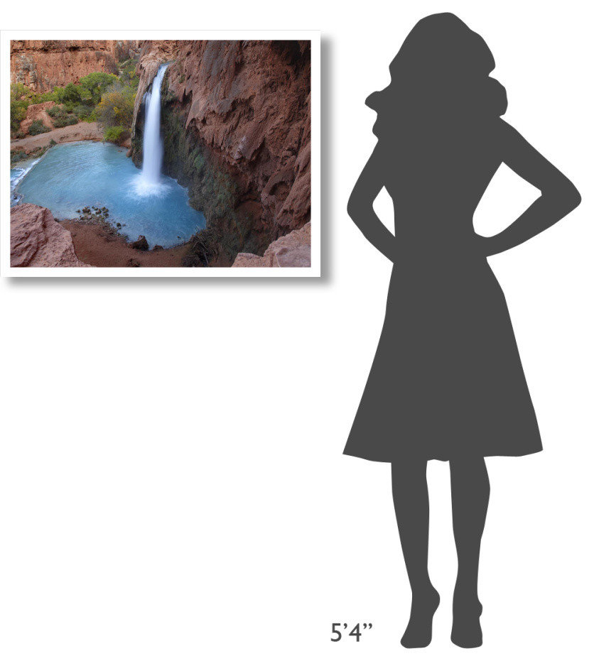 "Havasu Falls, Grand Canyon, Arizona" Paper Print by Tim Fitzharris, 18 ...