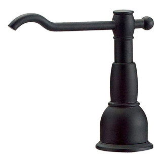 Danze Soap Dispenser, Polished Nickel - Transitional - Soap & Lotion ...