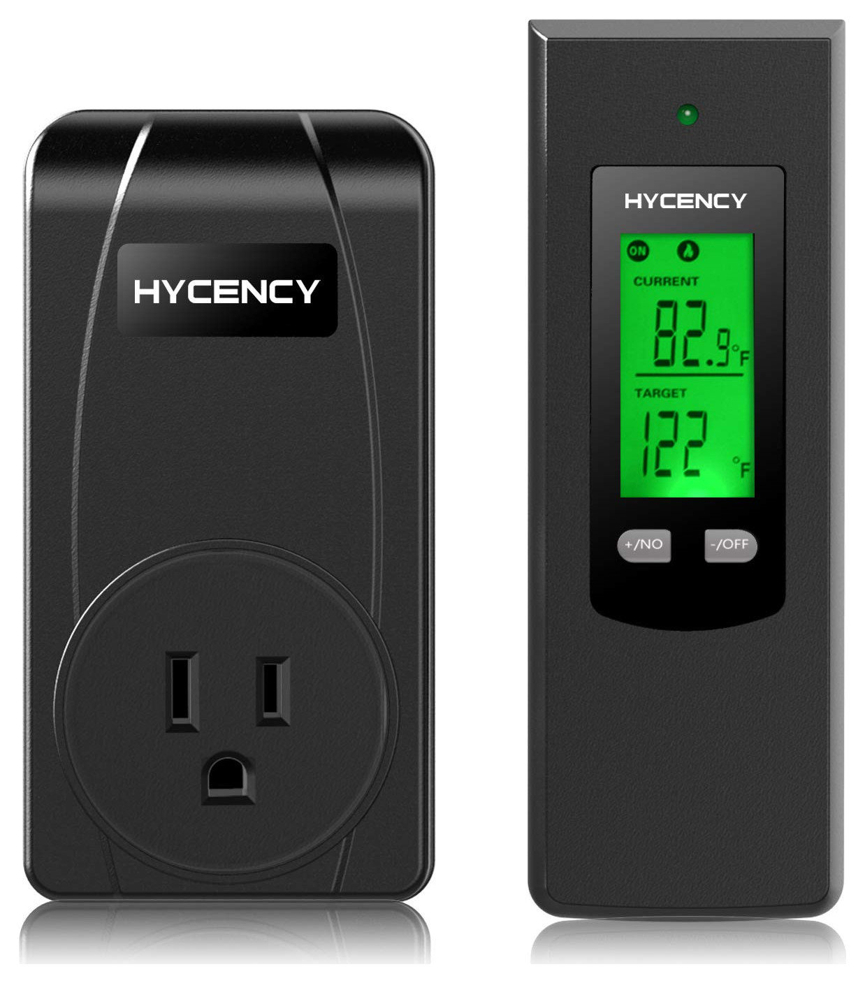 Programmable Wireless Plug in Thermostat Outlet, Electric Thermostat ...