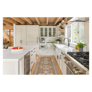 Project Post and Beam Kitchen - Transitional - Kitchen - Boston - by ...