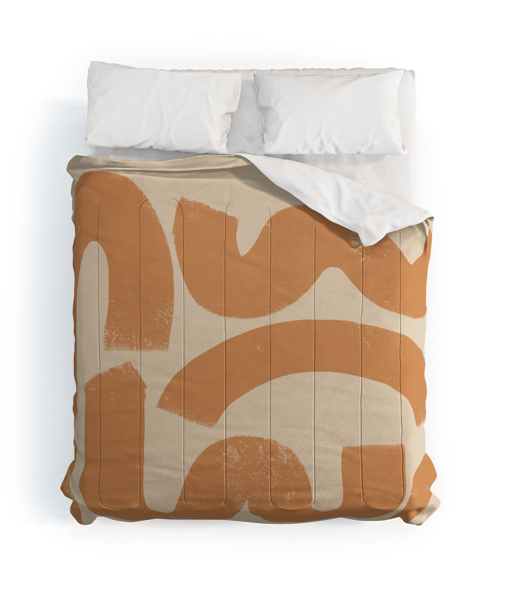 Deny Designs Almost Makes Perfect Squig Comforter, King - Contemporary ...